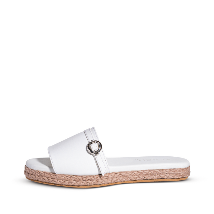 White Platform Slides. – SEVEN's